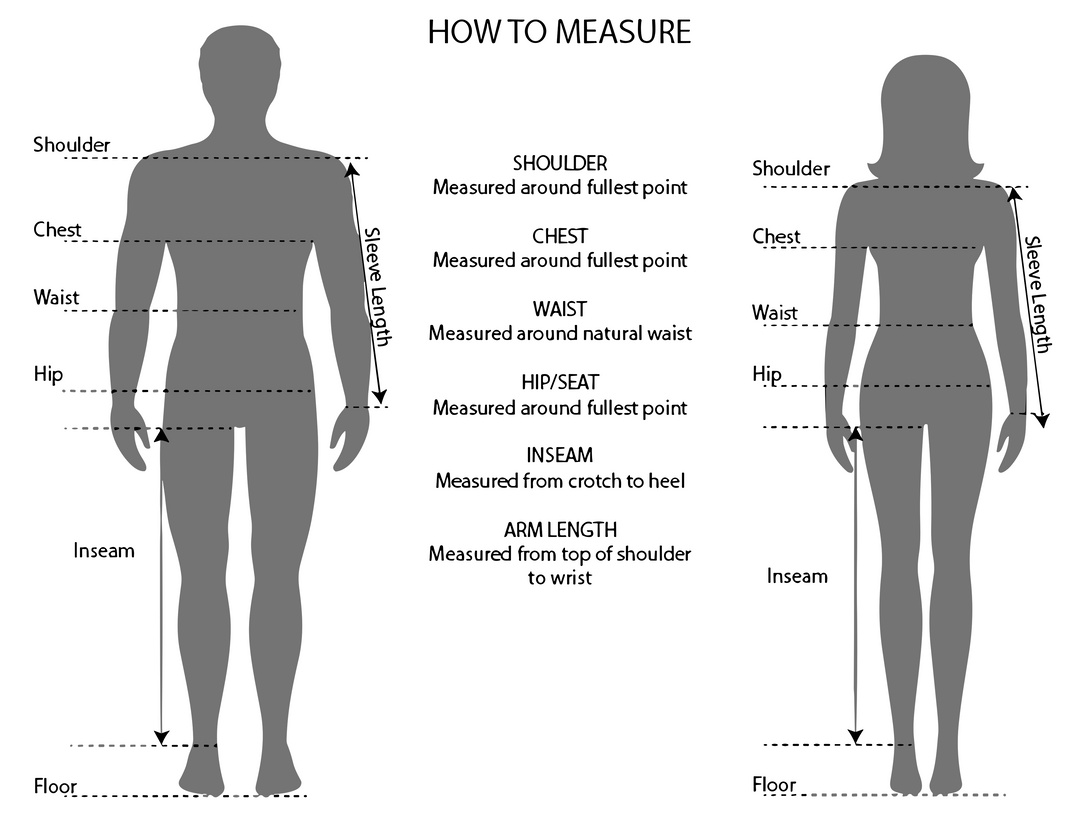 Size Charts– A Unique Performance